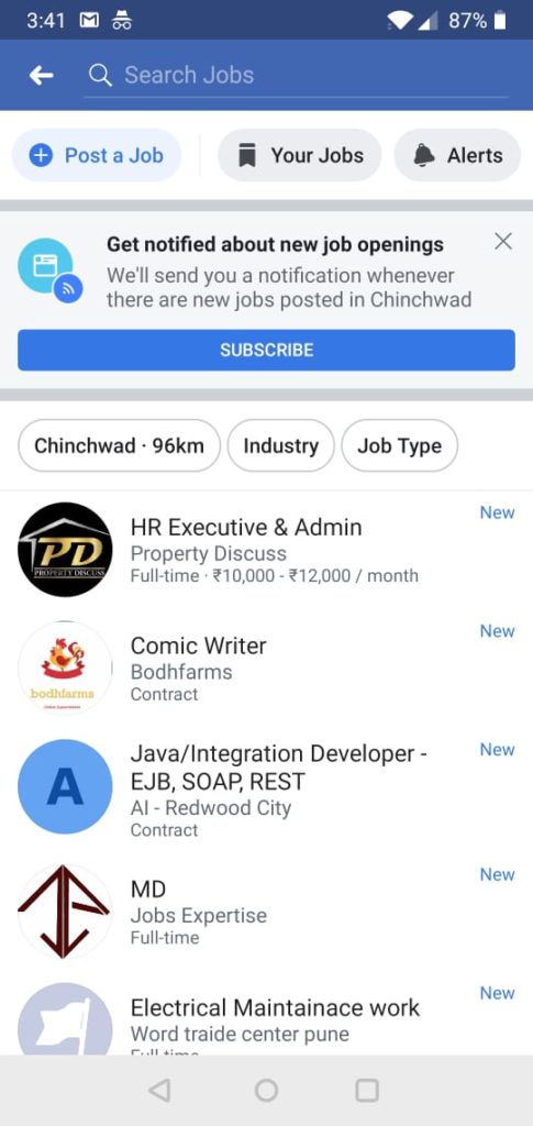 How To Find Nearby Jobs Using Facebook Jobs Marketplace