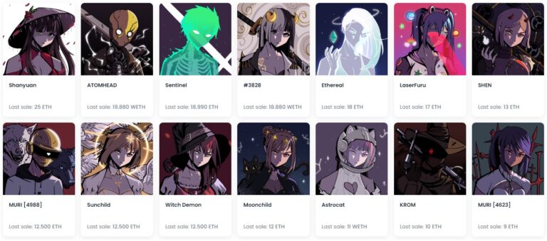 Top 25 Hot Anime NFT PFP Collections & Projects - BlogSaays