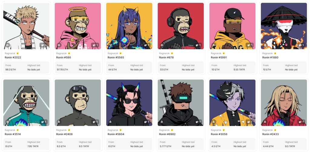 Top 25 Hot Anime NFT PFP Collections & Projects - BlogSaays