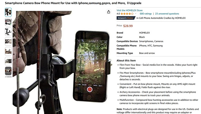 Top 6 Best IPhone Mounts For Bow Hunting In 2023